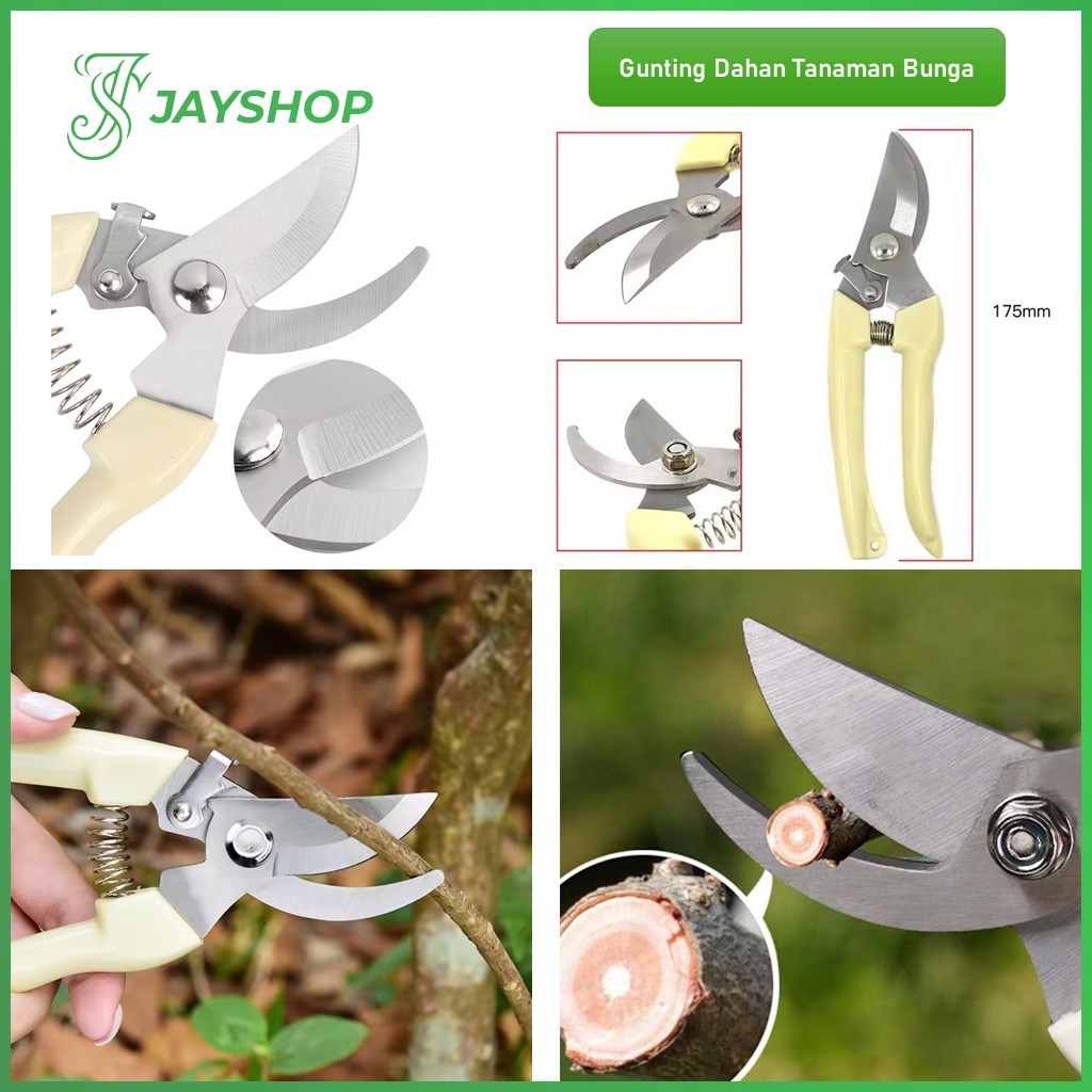 Jual Gunting Dahan Ranting Bunga Tanaman Gunting Alat Berkebun Potong Tanaman Pruning Shears ...