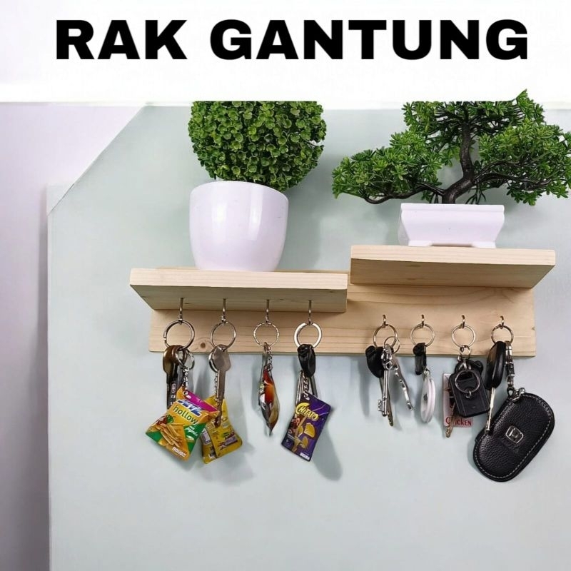 Jual Gantungan Kunci Dinding Rak Kunci Tempat Penyimpanan Kunci ...