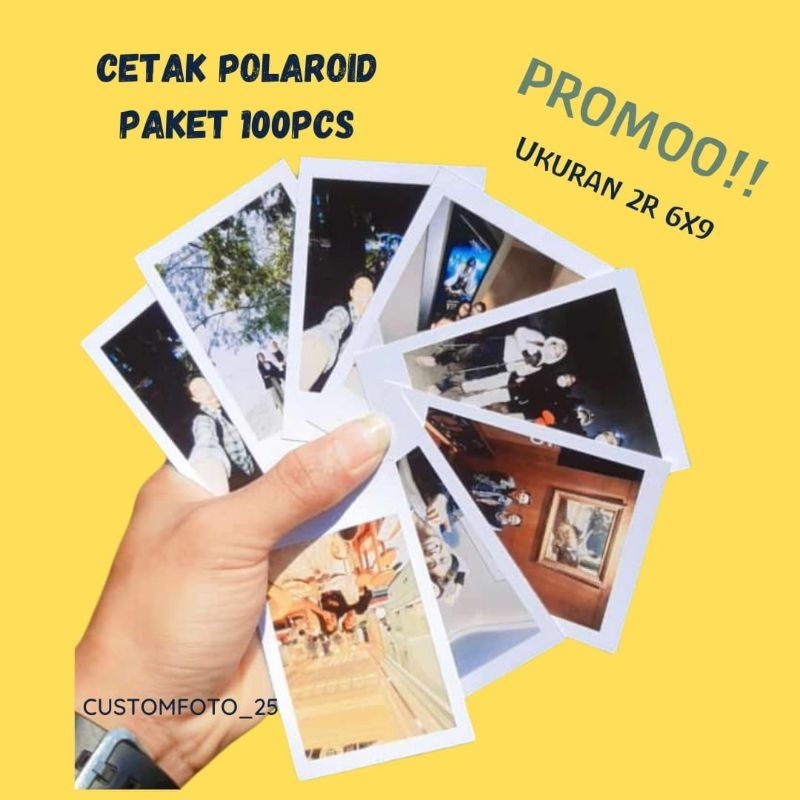 Jual PROMO! CETAK FOTO POLAROID 2R MURAH BANYAK BONUS (COD) | Shopee ...