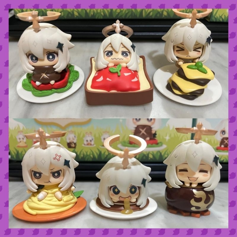 Jual Genshin Impact Paimon Figure Food Theme "Its Not Emergency Foods ...
