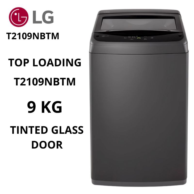 Jual LG Top Loading T2109NBTM Soft Closing Door 9 KG | Shopee Indonesia