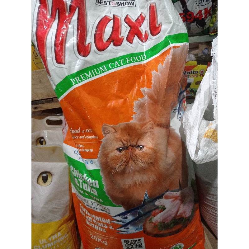 Jual MAXI PAKAN KUCING BERKUALITAS 500g | Shopee Indonesia