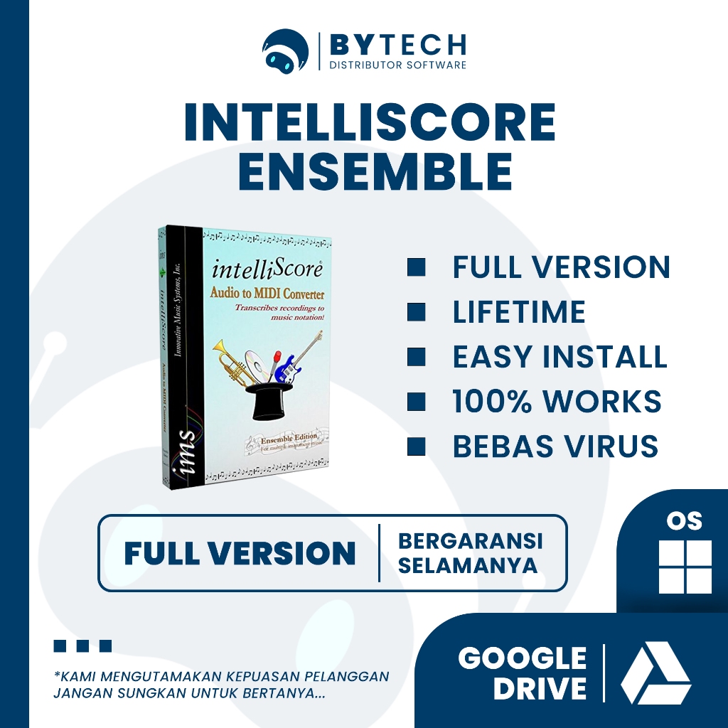 Jual Intelliscore Ensemble MP3 to MIDI Converter | Windows | Shopee ...