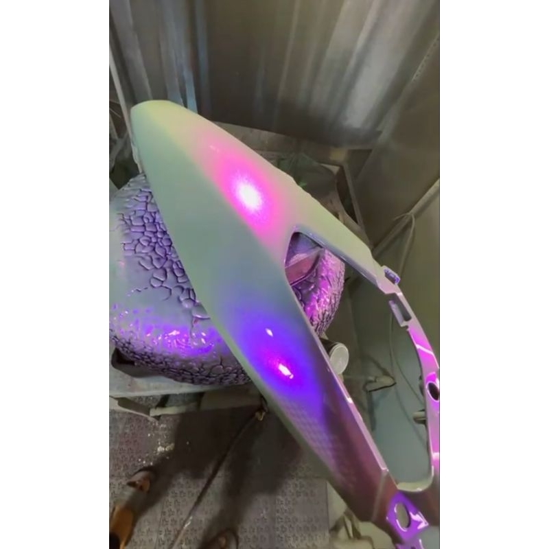 Jual Cat Special Effec Lilac Purple partikel kasar jenis PU, efek Lilac ...