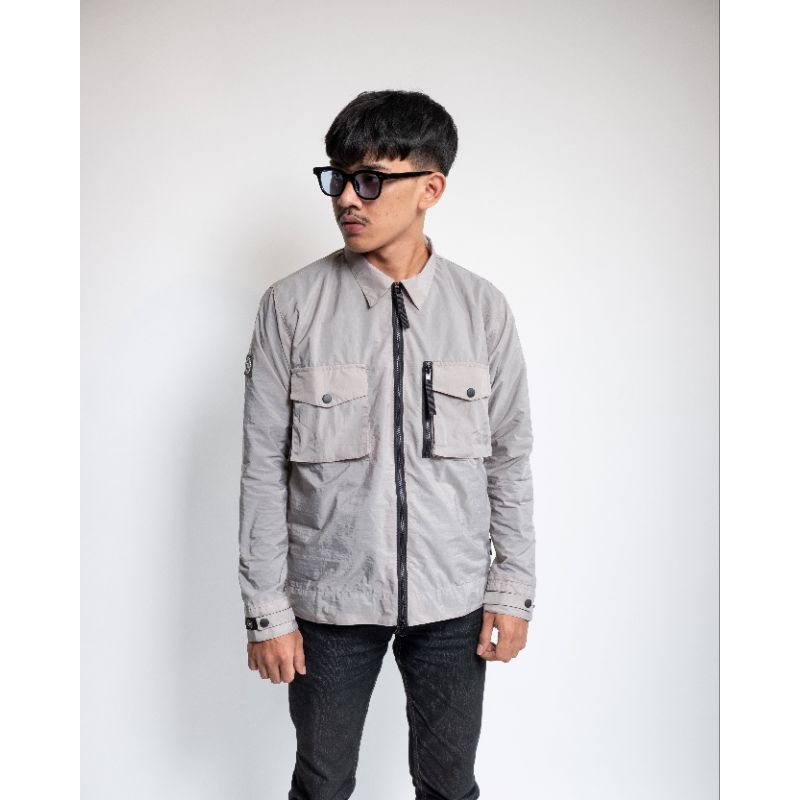 Jual Troublemaker - Overshirt Jacket - Jaket Pria Kerah Kemeja - Casual ...