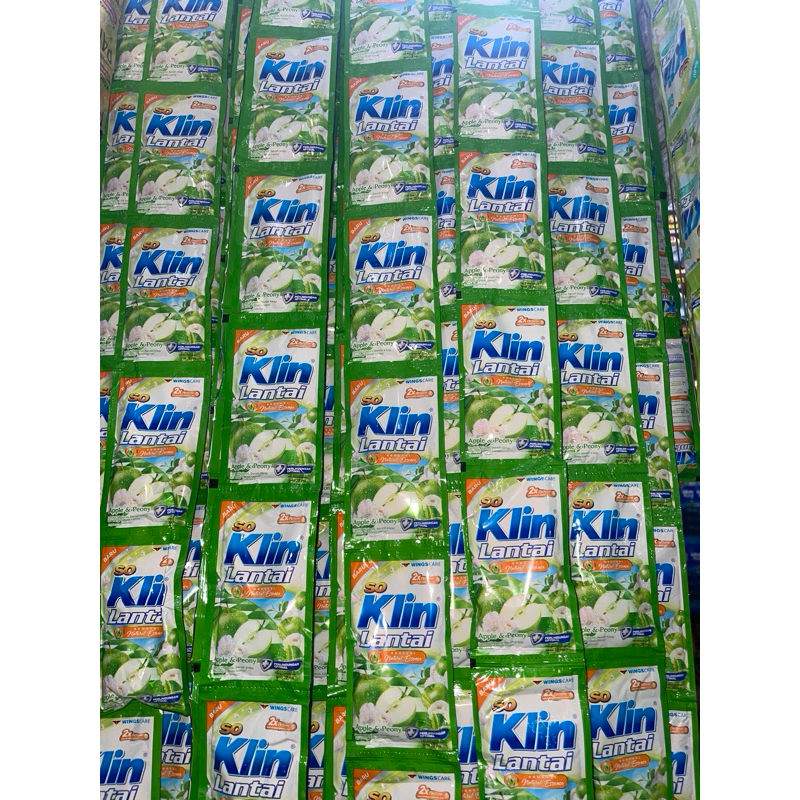 Jual SOKLIN LIQUID LANTAI WANGI APEL RENCENG 12x25ml | Shopee Indonesia