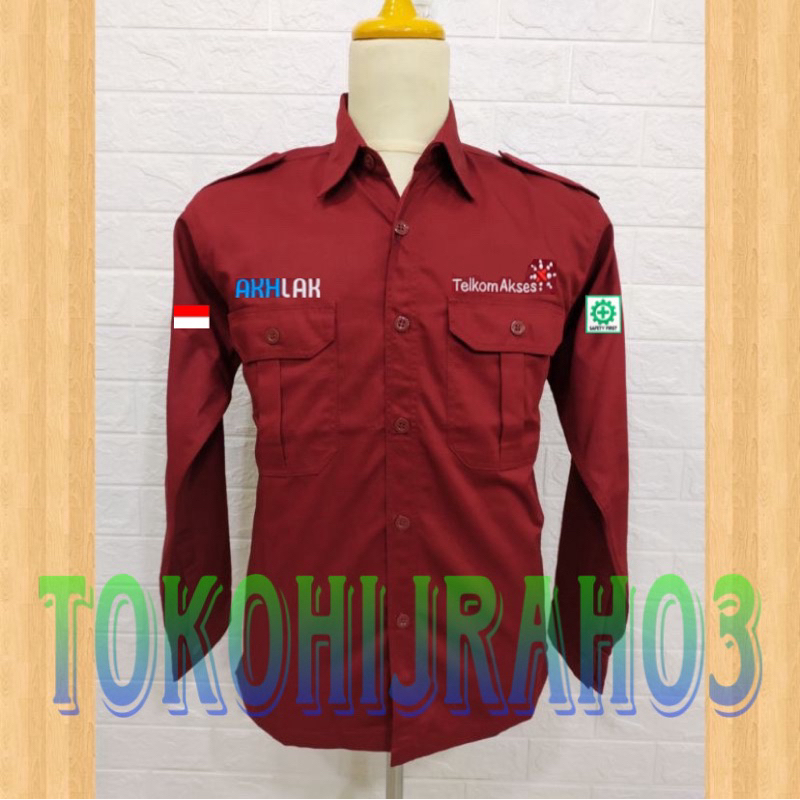 Jual SERAGAM AKHLAK TELKOM AKSES INDIHOME KEMEJA INDIHOME AKHLAK TELKOM ...
