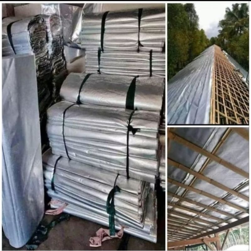 Jual Grenjeng Penutup Kandang Perak Tebal 1,5M X 1.5Meter Alumunium ...