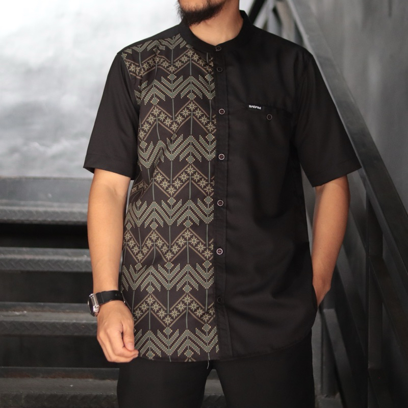 Jual kemko toyobo marajo lengan pendek motif batik premium | Shopee ...