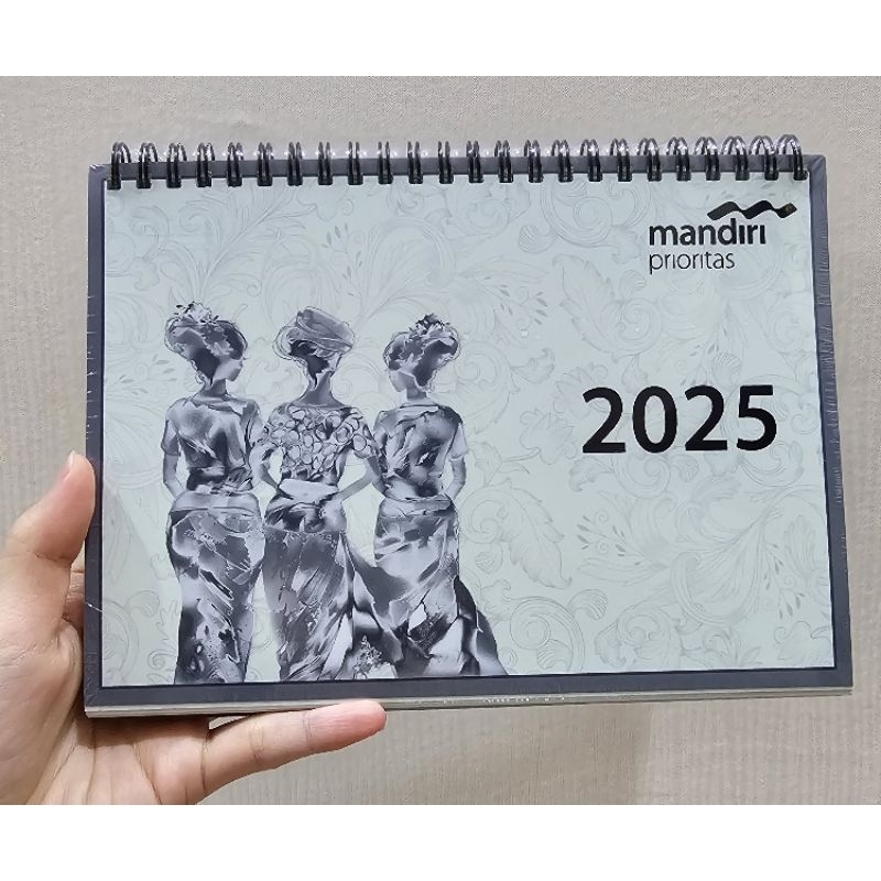 Jual Kalender meja BANK MANDIRI PRIVATE prioritas 2026 duduk | Shopee ...