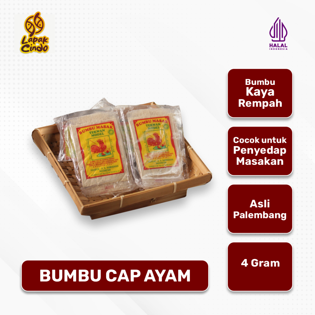 Jual Bumbu Masak Tekwan Model Asli Palembang (per Bungkus) | Shopee ...