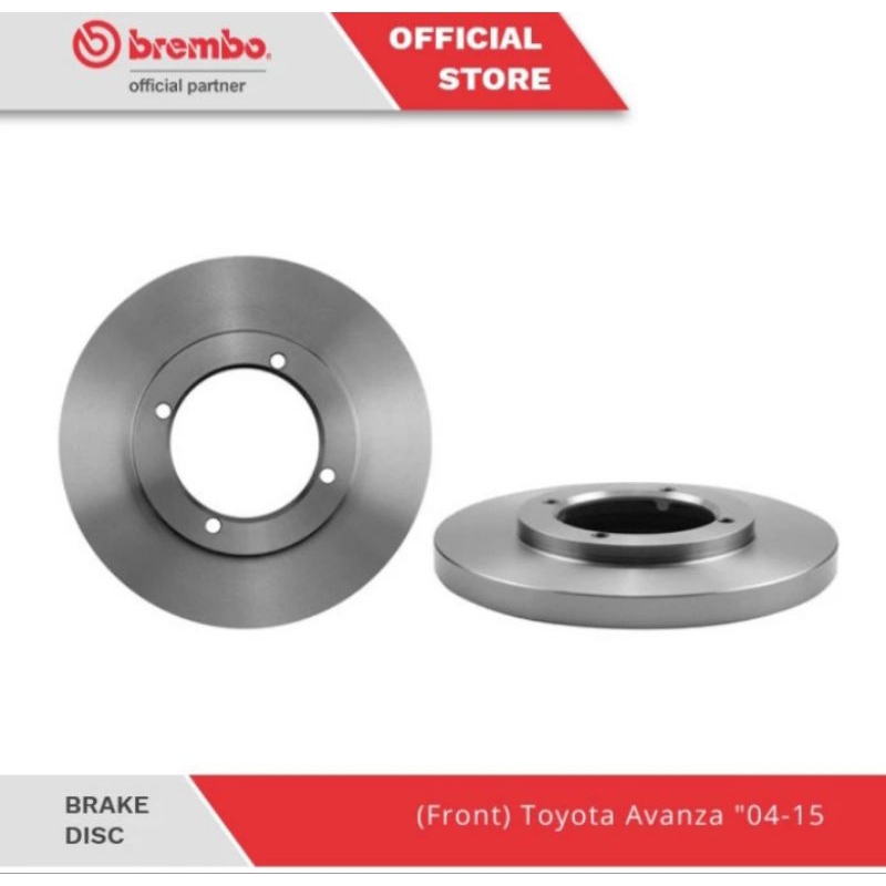 Jual Brake Disc/Piringan Cakram Depan Toyota Avanza Original Brembo ...