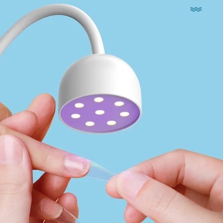 Jual UV LED Nail Lamp Pengering Kutek Gel with Mirror 20W Wireless ...