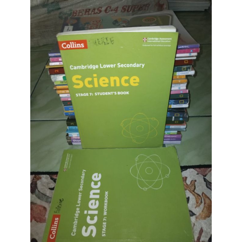 Jual Collins Cambridge Lower Secondary Science Stage 7 Student dan workbook ORI bekas | Shopee ...