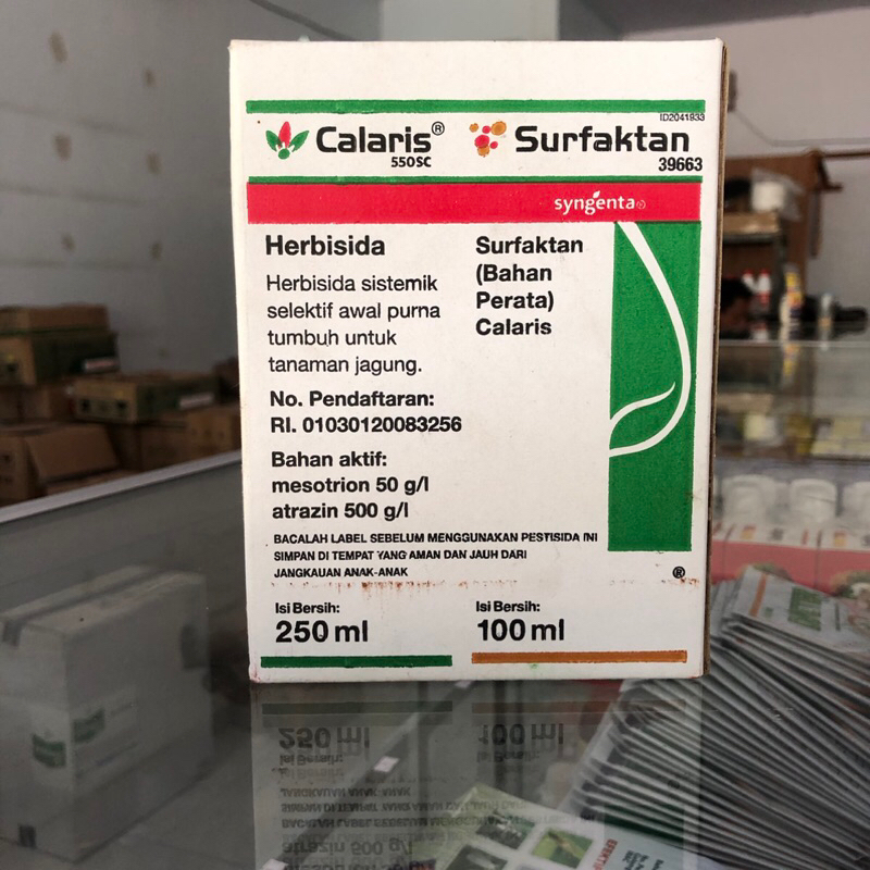 Jual CALARIS 550 SC (ORIGINAL) HERBISIDA JAGUNG (250ml+100ml) | Shopee ...