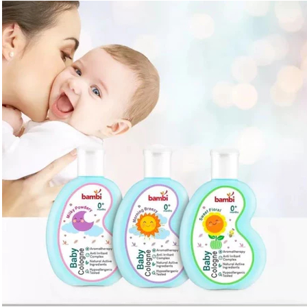 Jual Bambi Cologne 100ml Parfum Bayi | Parfume Bayi Kulit Normal ...