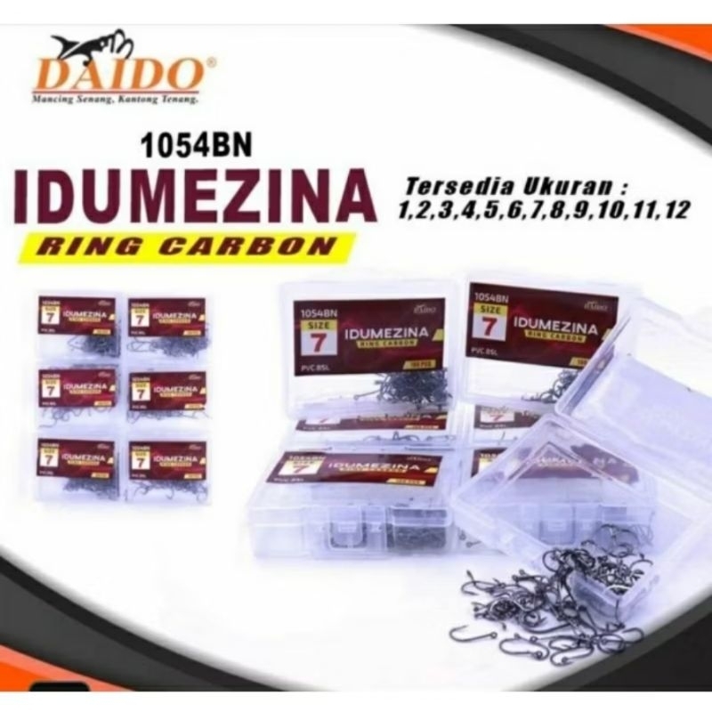 Jual Mata Kail Hook Pancing DAIDO IDUMEZINA 1054 BN isi banyak murah ...