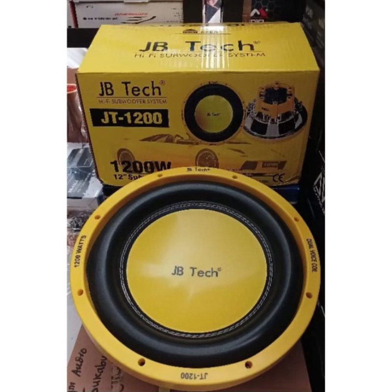 Jual Speaker SUBwoofer 12inch JB-TECH JT-1200 Max 1200Watt Doble Coils | Shopee Indonesia