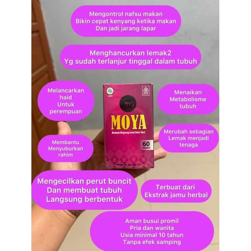 Jual kapsul moya extra (produk baru) | Shopee Indonesia