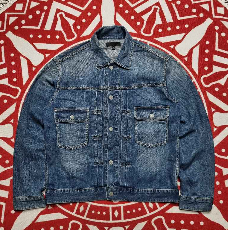 Jual uniqlo jacket denim trucker type 2 | Shopee Indonesia