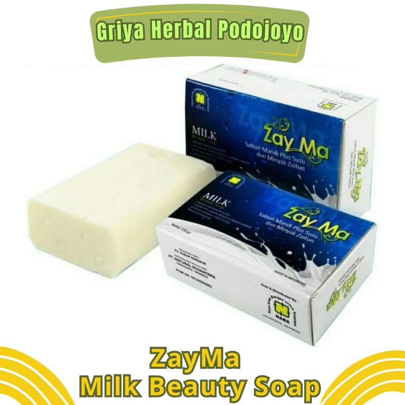 Jual Mbs Zayma Milk Beauty Soap Nasa Produk Original Nasa Sabun Mandi ...