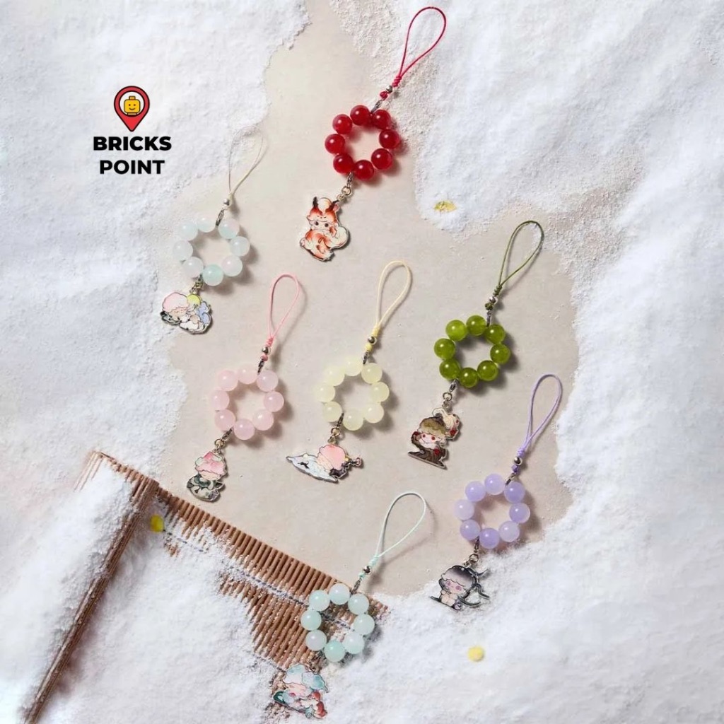 Jual POPMART ORIGINAL DIMOO STORIES IN THE CUP SERIES BEADED PENDANT ...