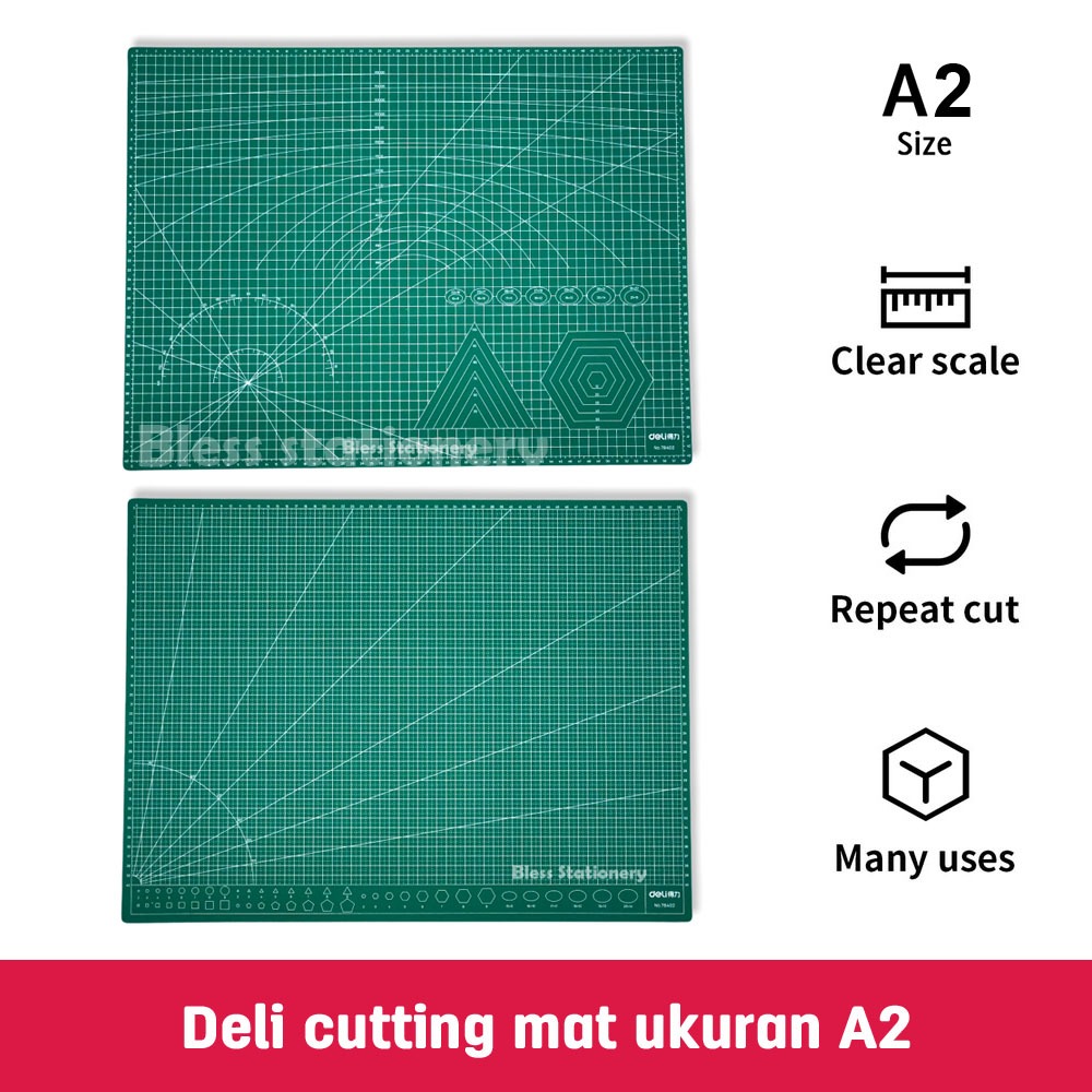 Jual Deli Alas Potong Kertas A2 Cutting Mat Alas Gundam Gunpla Alas cutter Alas untuk kerajinan ...