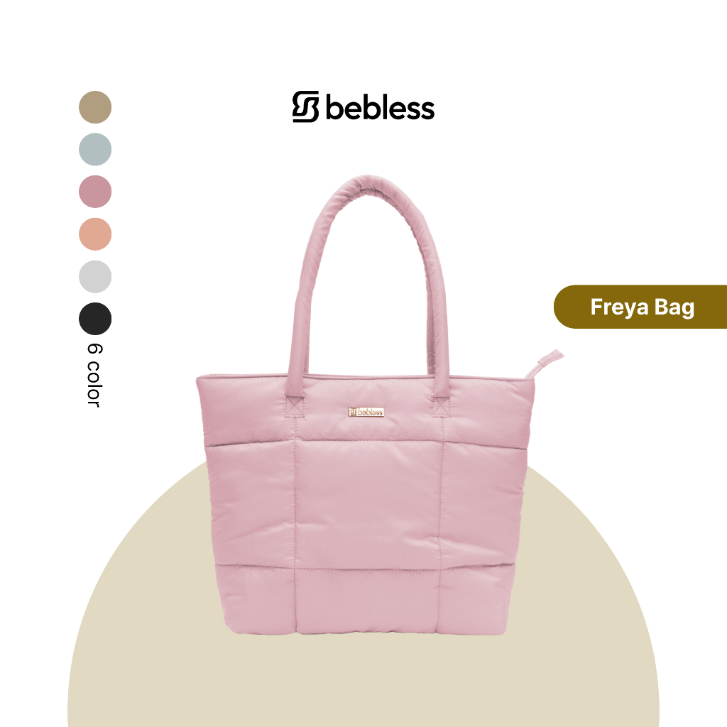 Jual BEBLESS FREYA Puffy Bag Tas Totebag Wanita Tas Bahu Wanita Kanvas ...