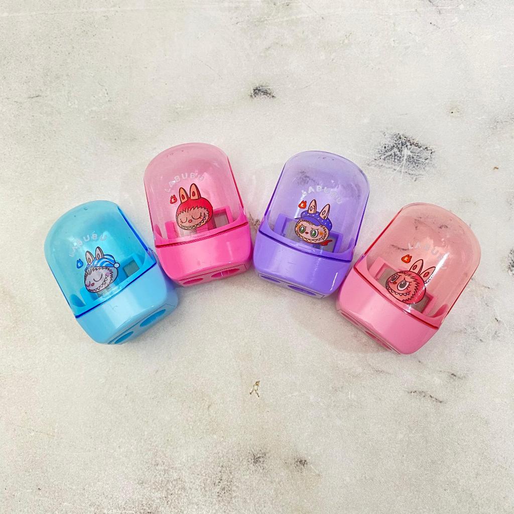 Jual Serutan Tabung LABUBU 2 Lubang Super Cute Lucu Ready 3 Variant ...