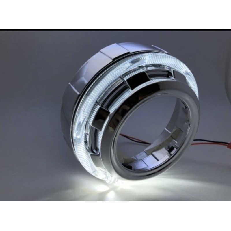 Jual Shroud AES Projie Projector BILED HID AES Apolo Ring Style 3 Inchi ...