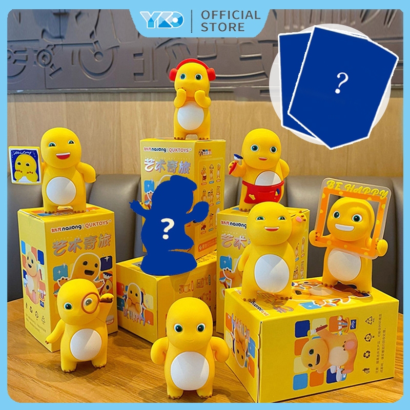 Jual YKO Blindbox Dino Kuning Mainan Nailong Karakter Lucu Dalam Kotak ...