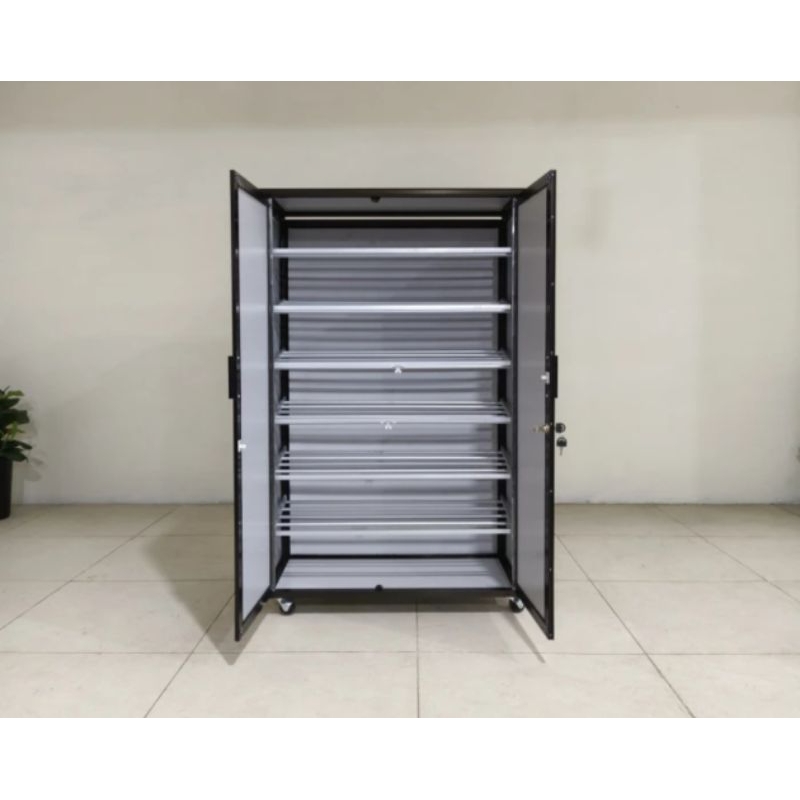 Jual LRSS 807-80 cm Brown, ACP 1 ss & Pintu +Kunci "Lemari Rak Sepatu ...