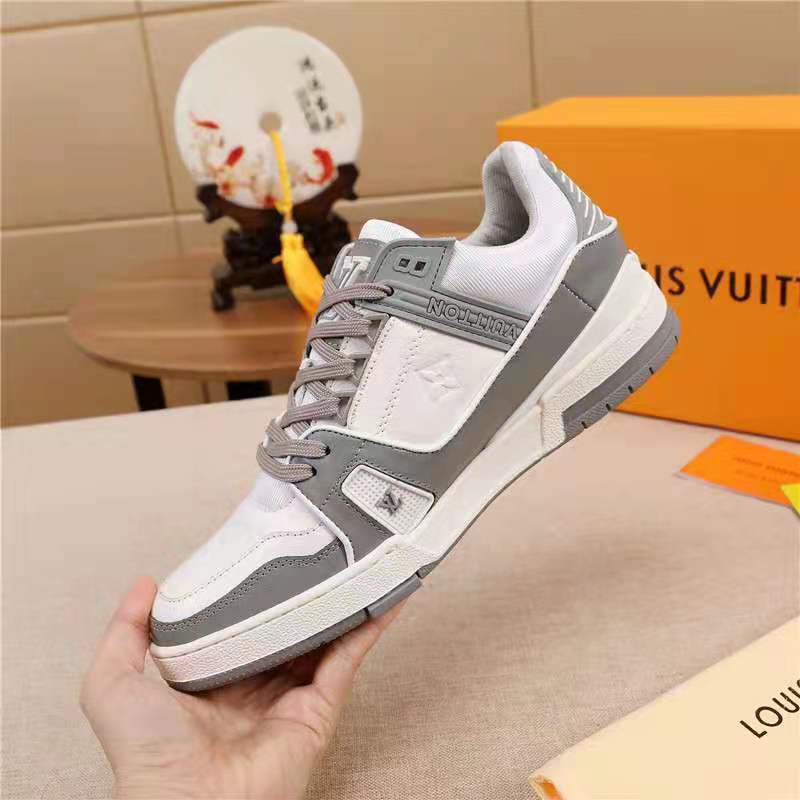 Jual Louis Vuitton Virgil Abloh untuk Monogram sepatu basket | Shopee ...
