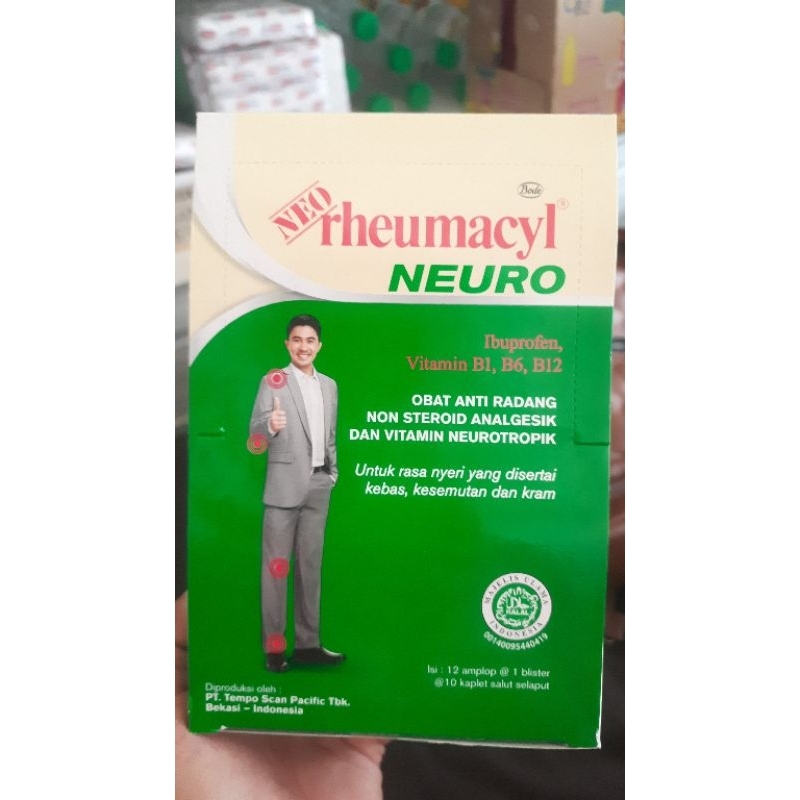 Jual Neo Rheumacyl Neuro Ibuprofen Vitamin B6 B12 | Shopee Indonesia