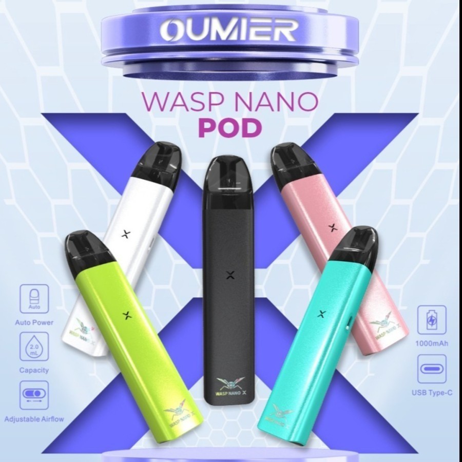 Jual Pod Wasp Nano X Series 1000mAh by Oumier | Shopee Indonesia