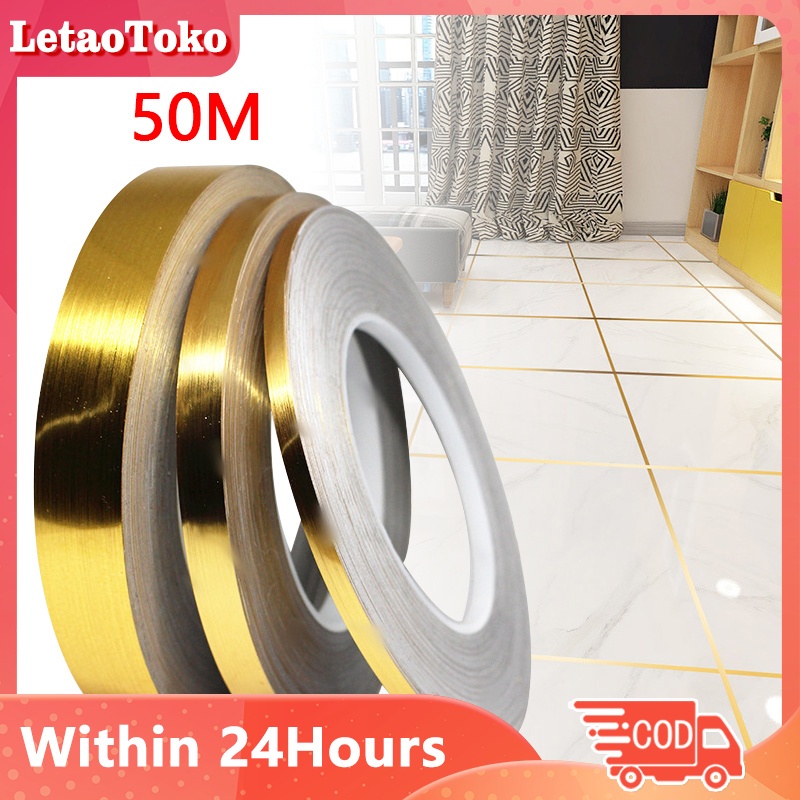 Jual 50 meter Stiker jahitan ubin keramik ，Stiker perbatasan ubin ...