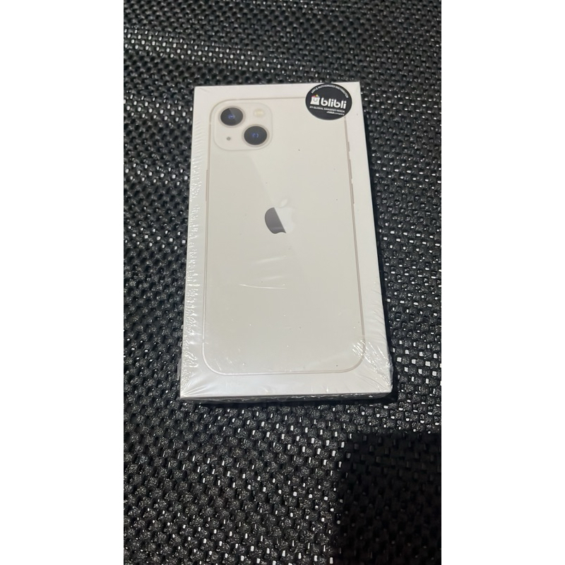 Jual iphone 13 128gb white garansi resmi indo new | Shopee Indonesia