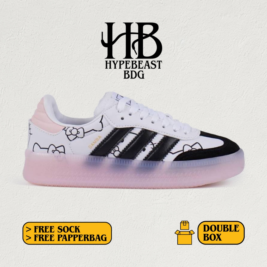 Jual Hypebeast Adidas Samba X Hello Kitty | Shopee Indonesia