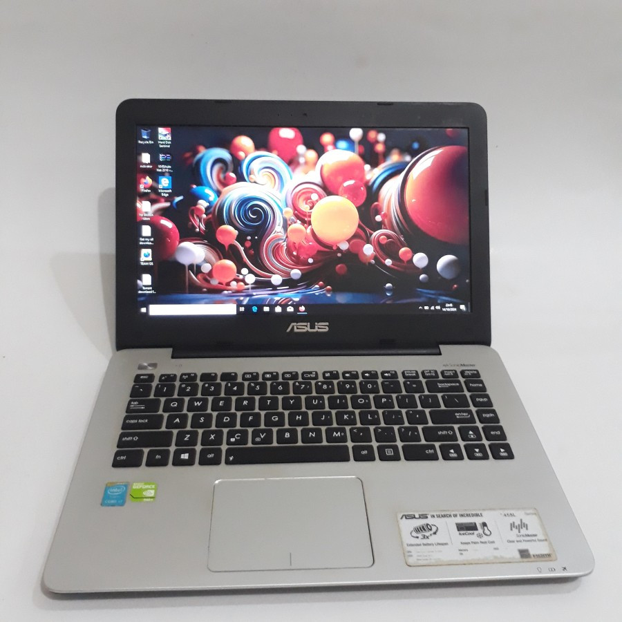 Jual LAPTOP ASUS X455L CORE I7 RAM 8GB SSD 512GB DUAL VGA NVDIA GEFORCE 2GB | Shopee Indonesia