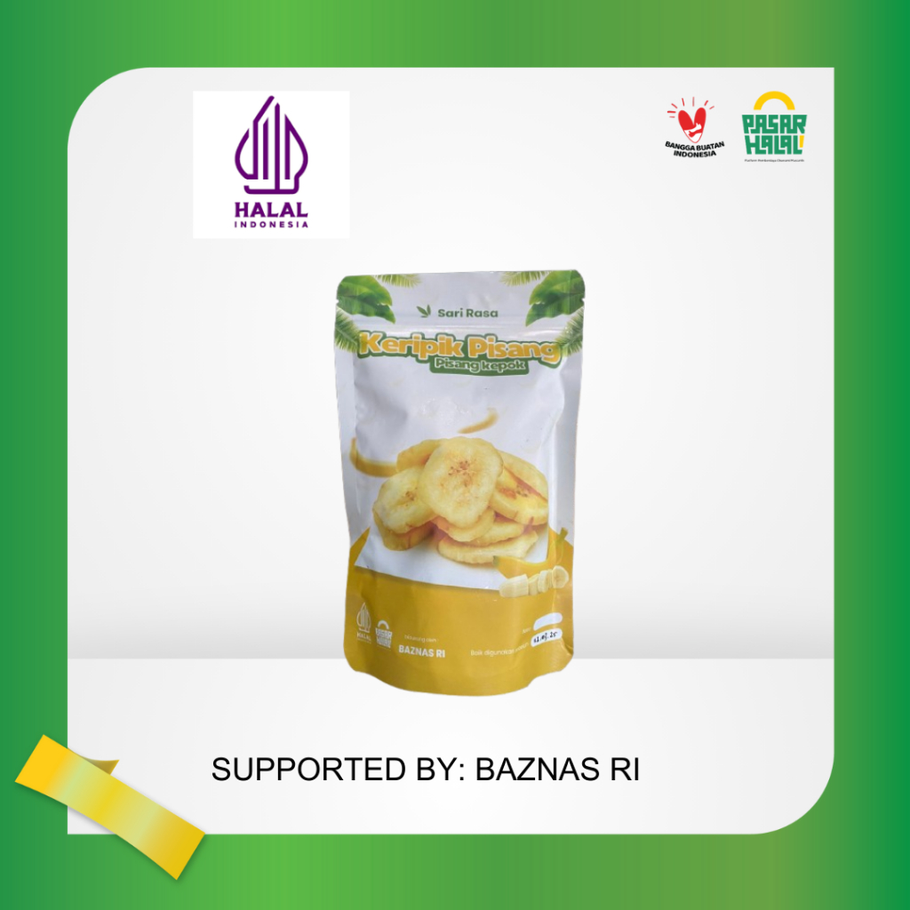 Jual Keripik Pisang Sarirasa Snack Pisang Gurih Tanpa Pewarna Makanan ...