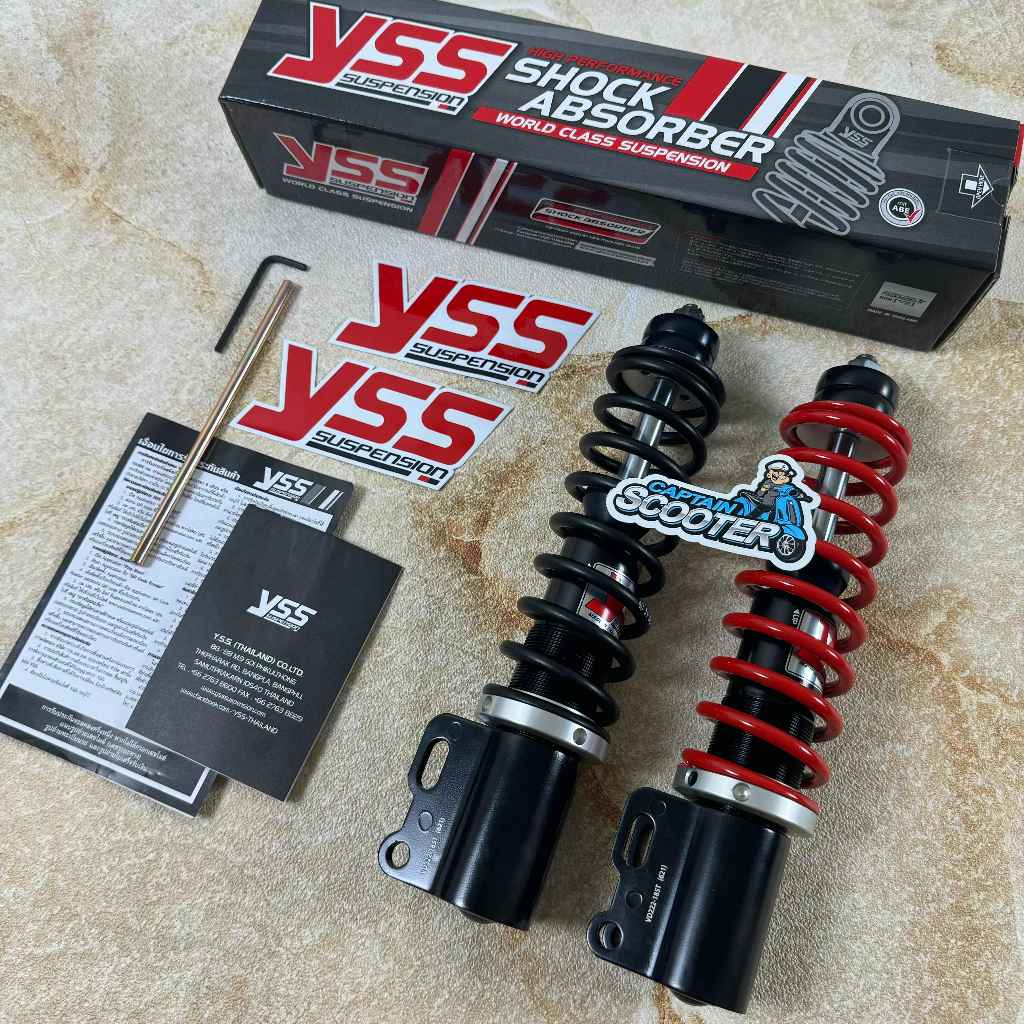 Jual Shock Depan Shockbreaker YSS X Pro Low Fitment 185mm Vespa Sprint ...