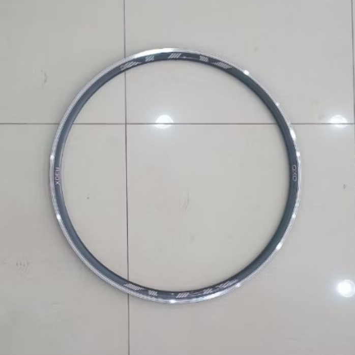 Jual Rims Velg Rim 700c Oxo R30X 20H 24H 32H 36H 29 mm CNC Hitam Silver ...