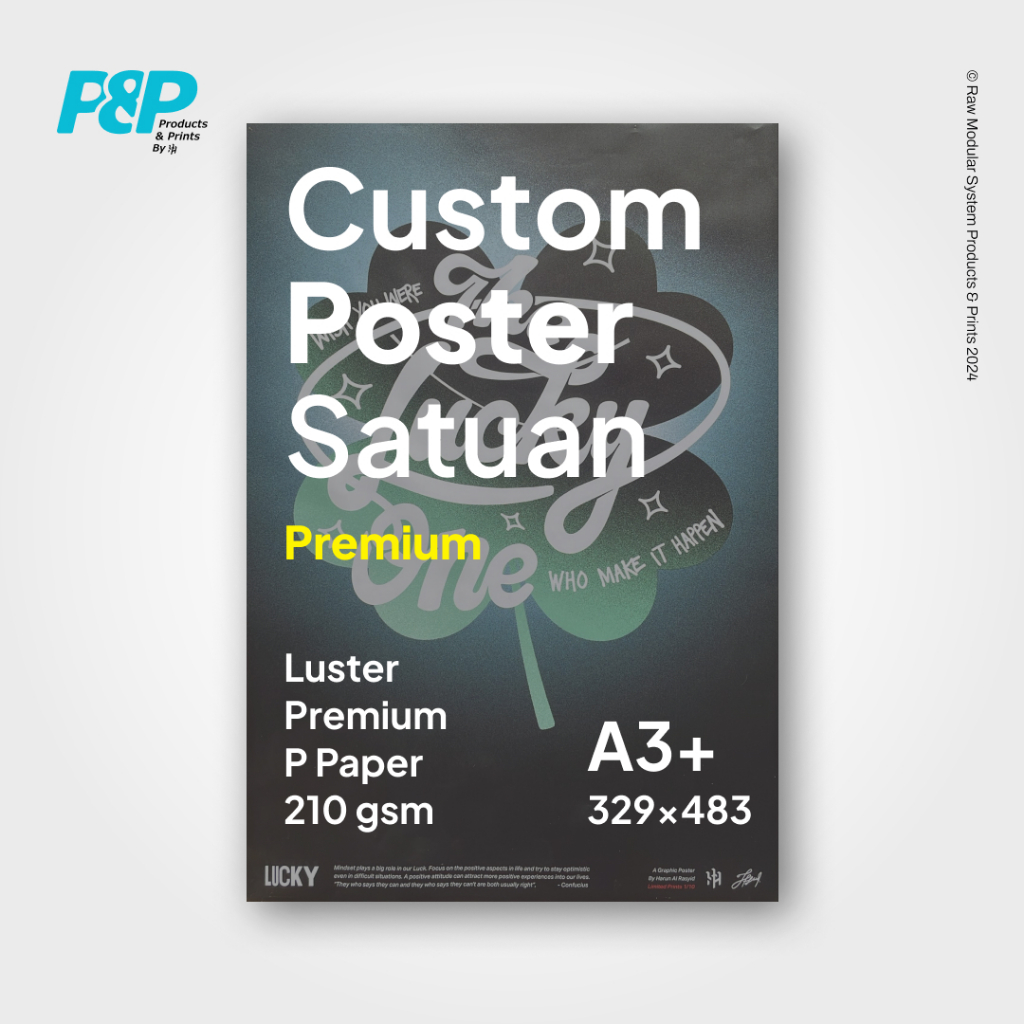 Jual Cetak & Print Custom A3+ Full Color (32,9 x 48,3 cm) - Poster ...