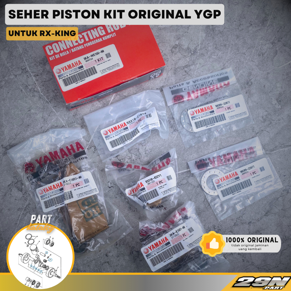 Jual STANG SEHER CONNECTING ROAD RX KING RXKING RXK ORIGINAL | 3KA ...