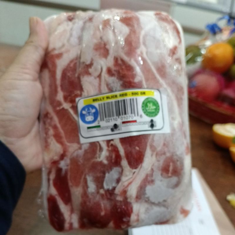Jual Belly slice regular 500gr | Shopee Indonesia