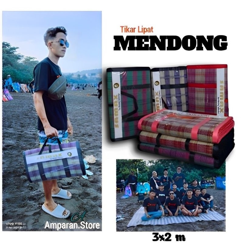 Jual Tikar Lipat piknik Jumbo 3 x 2 meter | Shopee Indonesia
