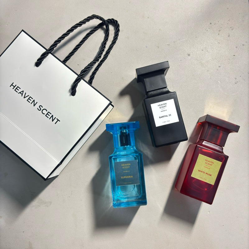 Jual Heaven Scent - Euphoria White Musk Santal 33 - 50ml | Shopee Indonesia