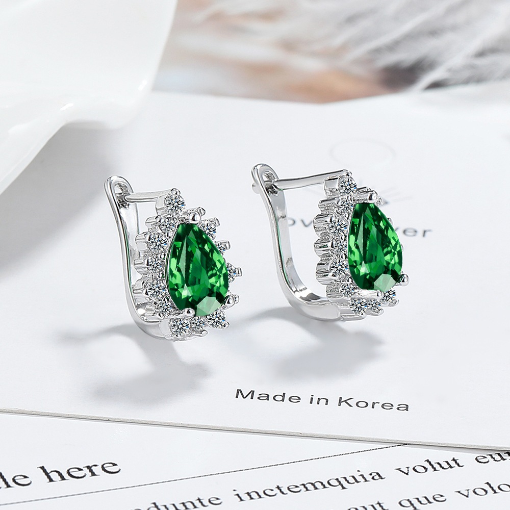 Jual Anting Berlian Anting Titanium Wanita Anting Elegan Mewah Gaya ...