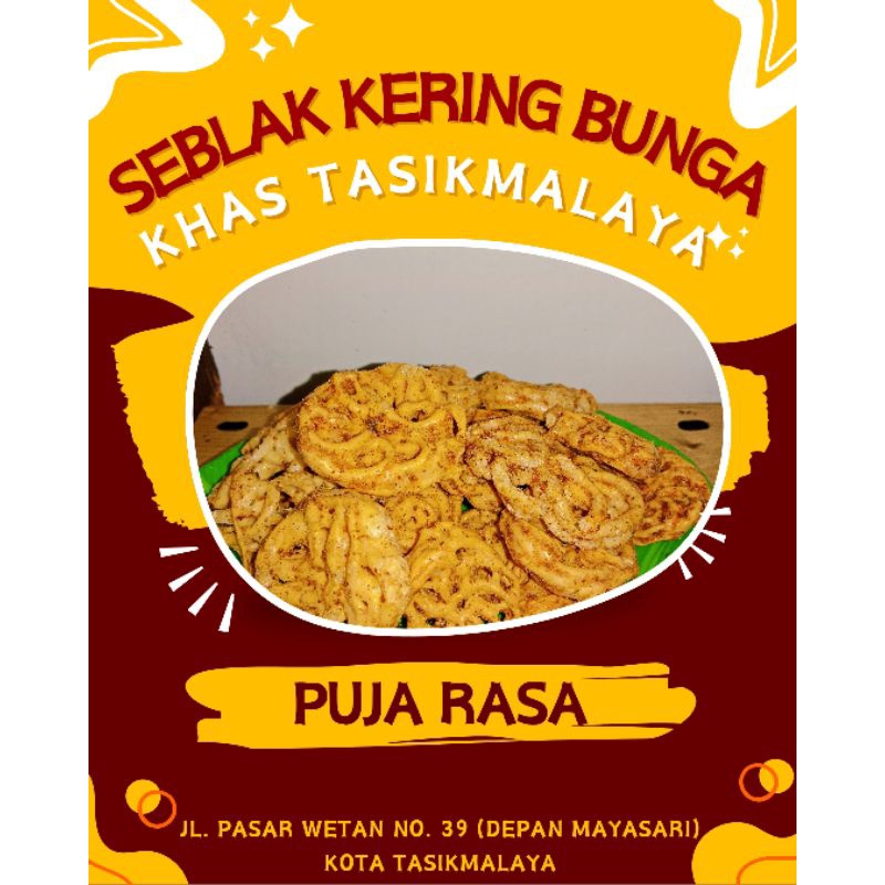Jual KERUPUK SEBLAK BUNGA 500g | Shopee Indonesia