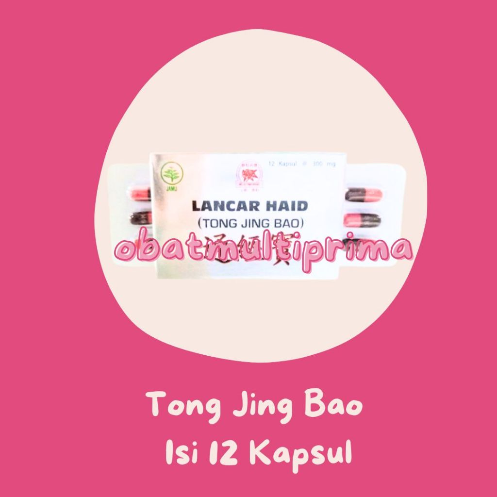 Jual Tong Jing Bao BPOM - Obat Herbal Cina Pelancar Haid Menstruasi 1 2 ...